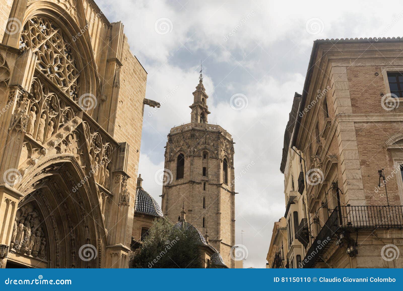 Valencia Spain, cathedral editorial image. Image of landmark - 81150110