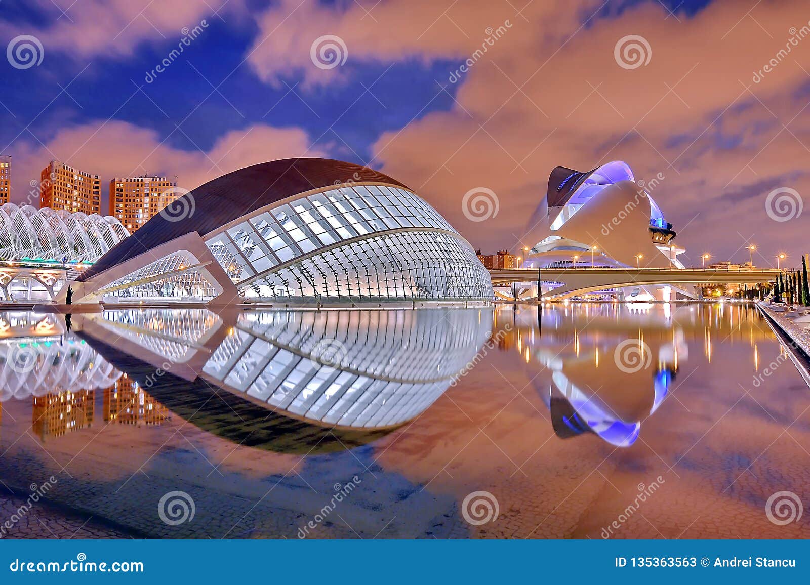 Valencia, Spain editorial stock photo. Image of geometry - 135363563