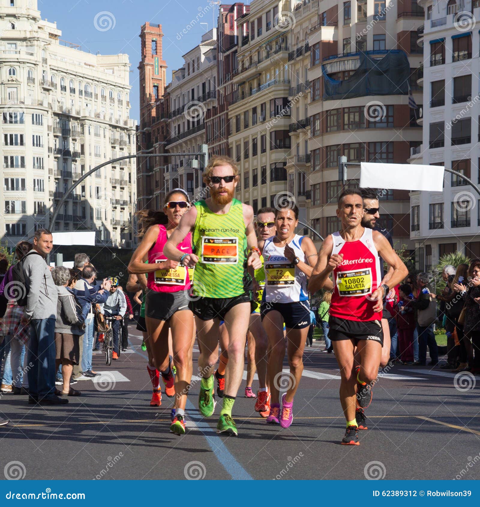 Valencia, Spain Marathon Run Editorial Photography - Image of ...