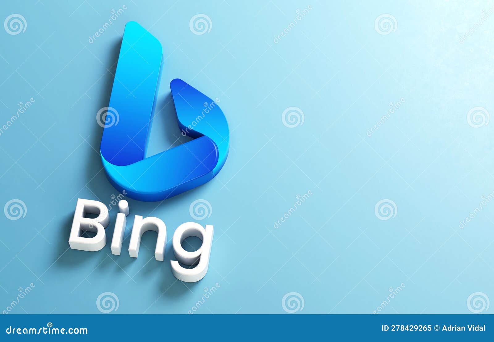 Valencia, Spain - May, 2023: Bing Chat is an AI Chatbot from Microsoft ...