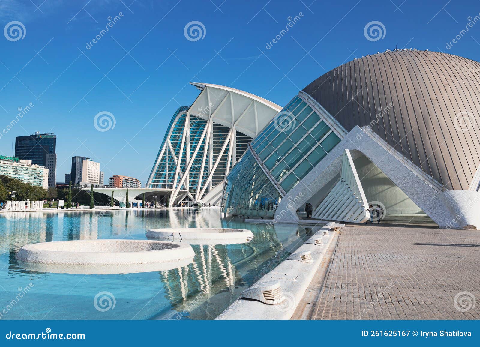 VALENCIA, SPAIN - October 15, 2022: the City of the Arts and Sciences ...