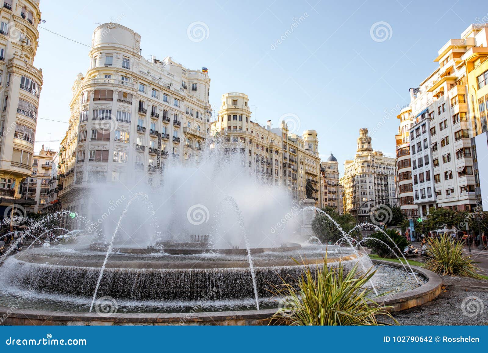 Valencia stad i Spanien arkivfoto. Bild av centrala - 102790642