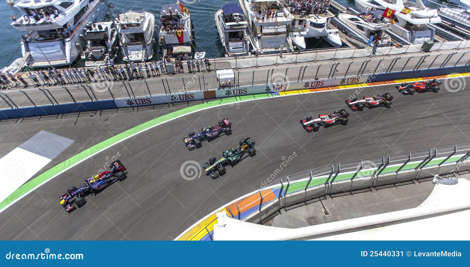 Valencia Street Circuit 2012 Editorial Photo - Image of fast, spain ...