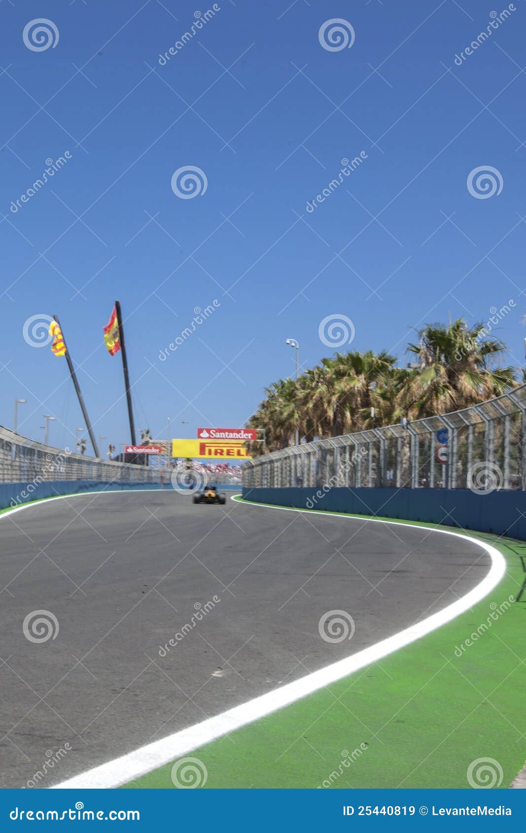 Valencia Street Circuit 2012 Editorial Stock Image - Image of nervous ...