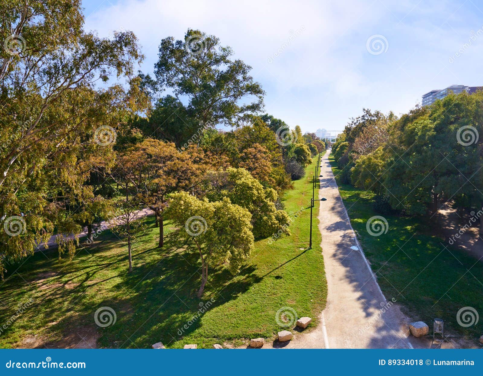 Valencia Turia Park Gardens View Stock Photo - Image of turia, detail ...