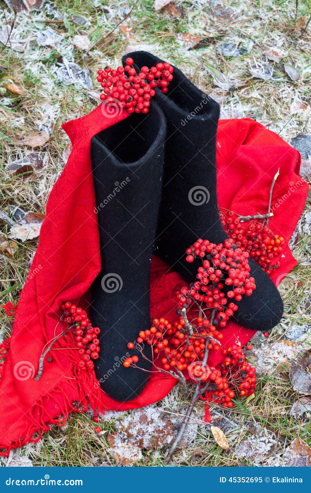 Valenki - Russian Felt Boots Royalty-Free Stock Photography ...