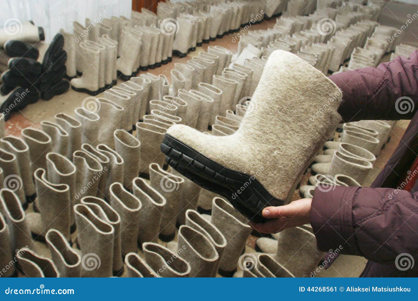 Valenki - Russian Felt Boots Royalty-Free Stock Photography ...