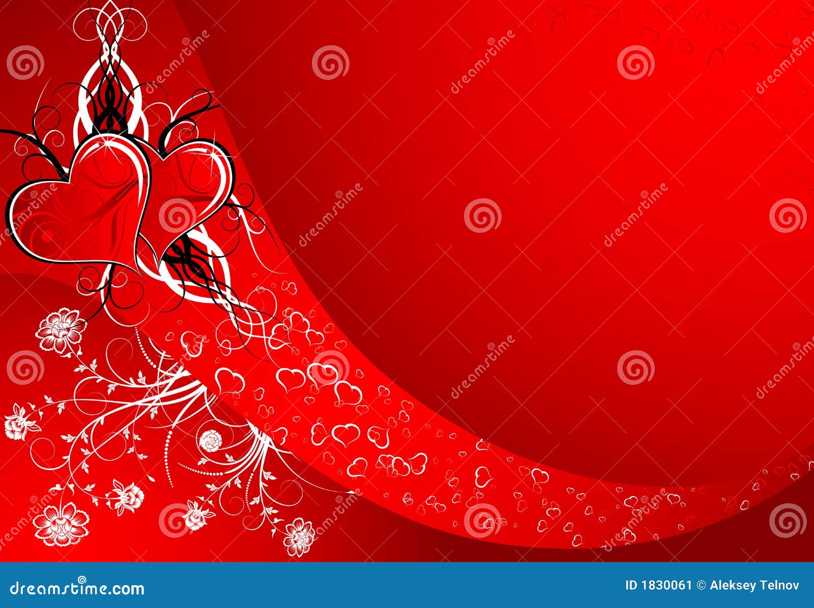 Valentine abstract stock vector. Illustration of love - 1830061