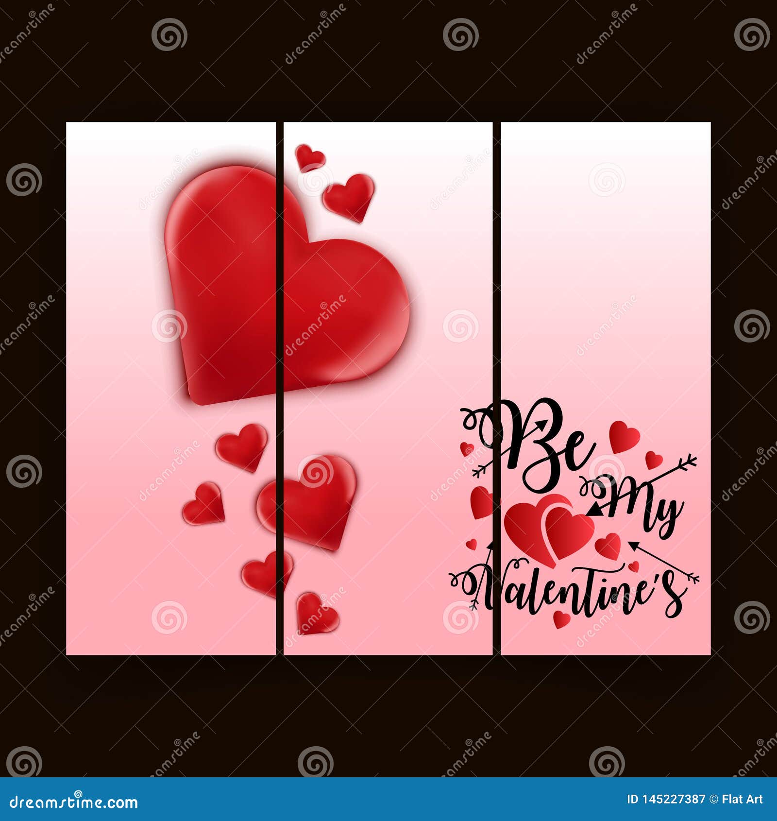 Valentine Abstract Background Stock Vector - Illustration of white ...