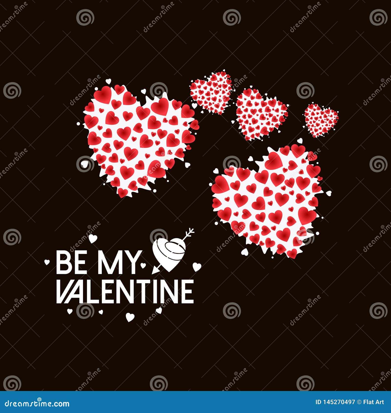 Valentine Abstract Background Stock Vector - Illustration of shape ...