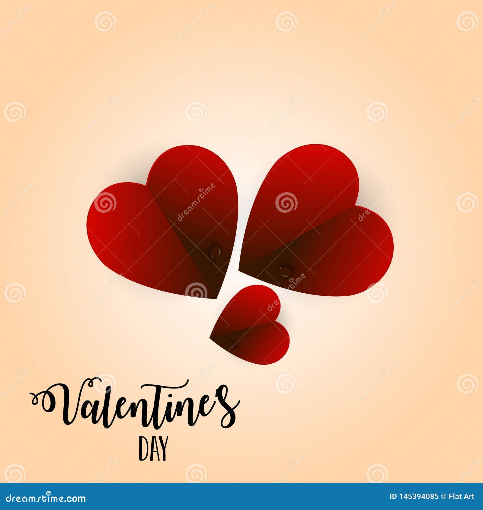 Valentine Abstract Background Stock Vector - Illustration of card ...