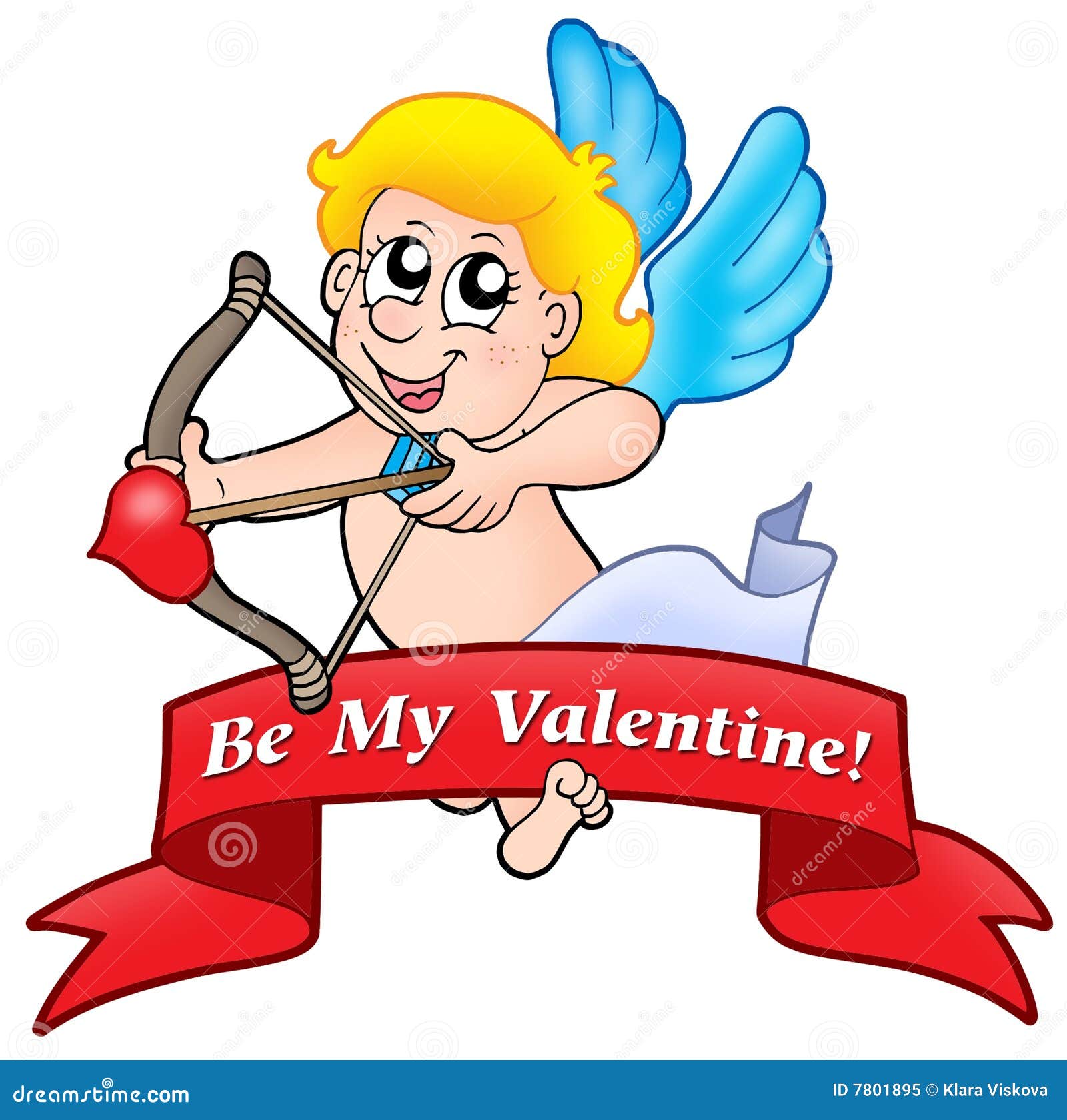 Valentine banner 01 stock illustration. Illustration of draw - 7801895