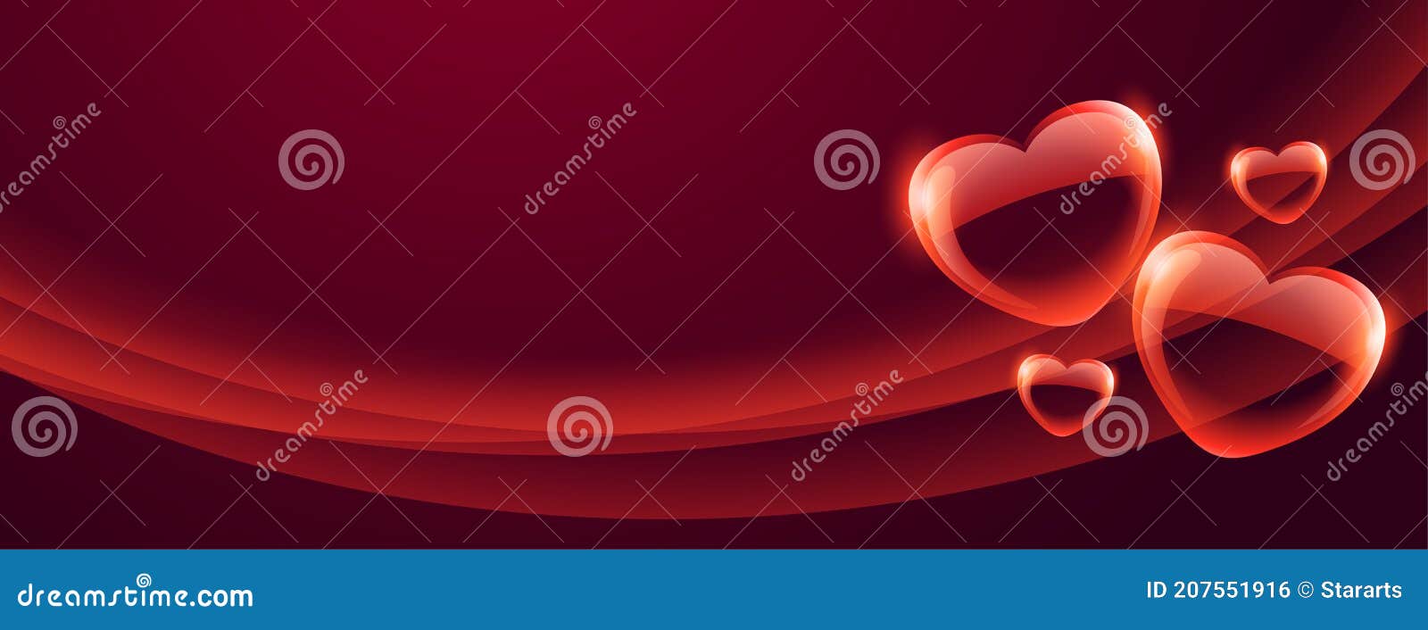 Bubble Hearts, Hearts Floating In Bubbles, Nondirectional Vector Repeat ...