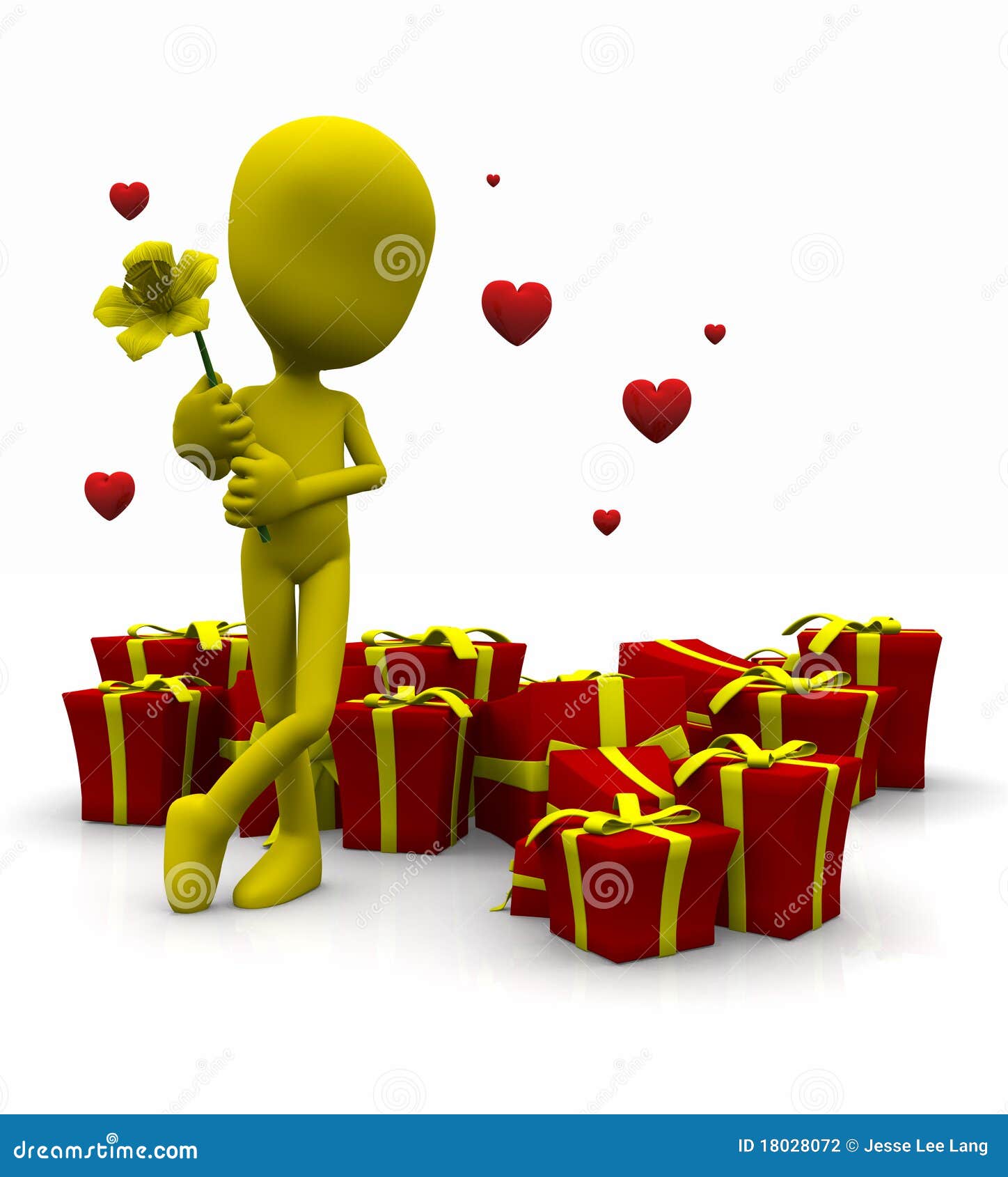 Valentine character stock illustration. Illustration of valentine ...