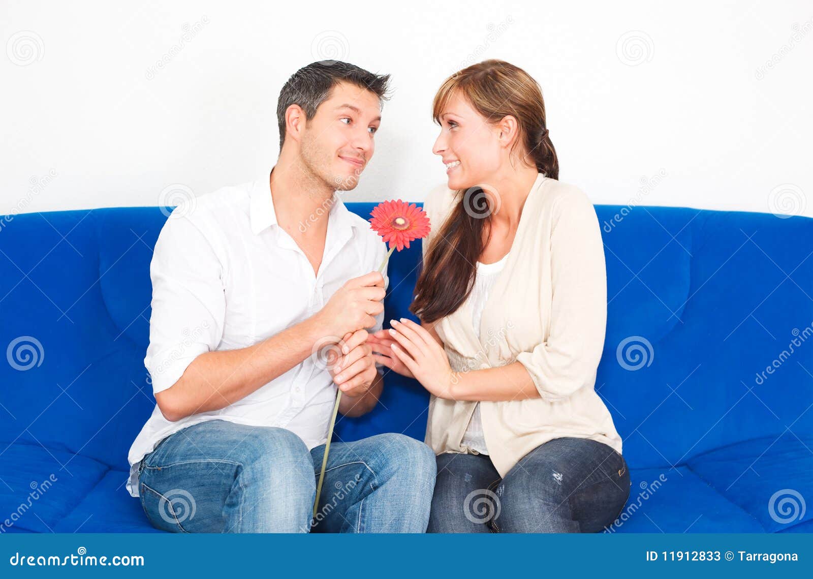 Valentine couple stock image. Image of interior, love - 11912833