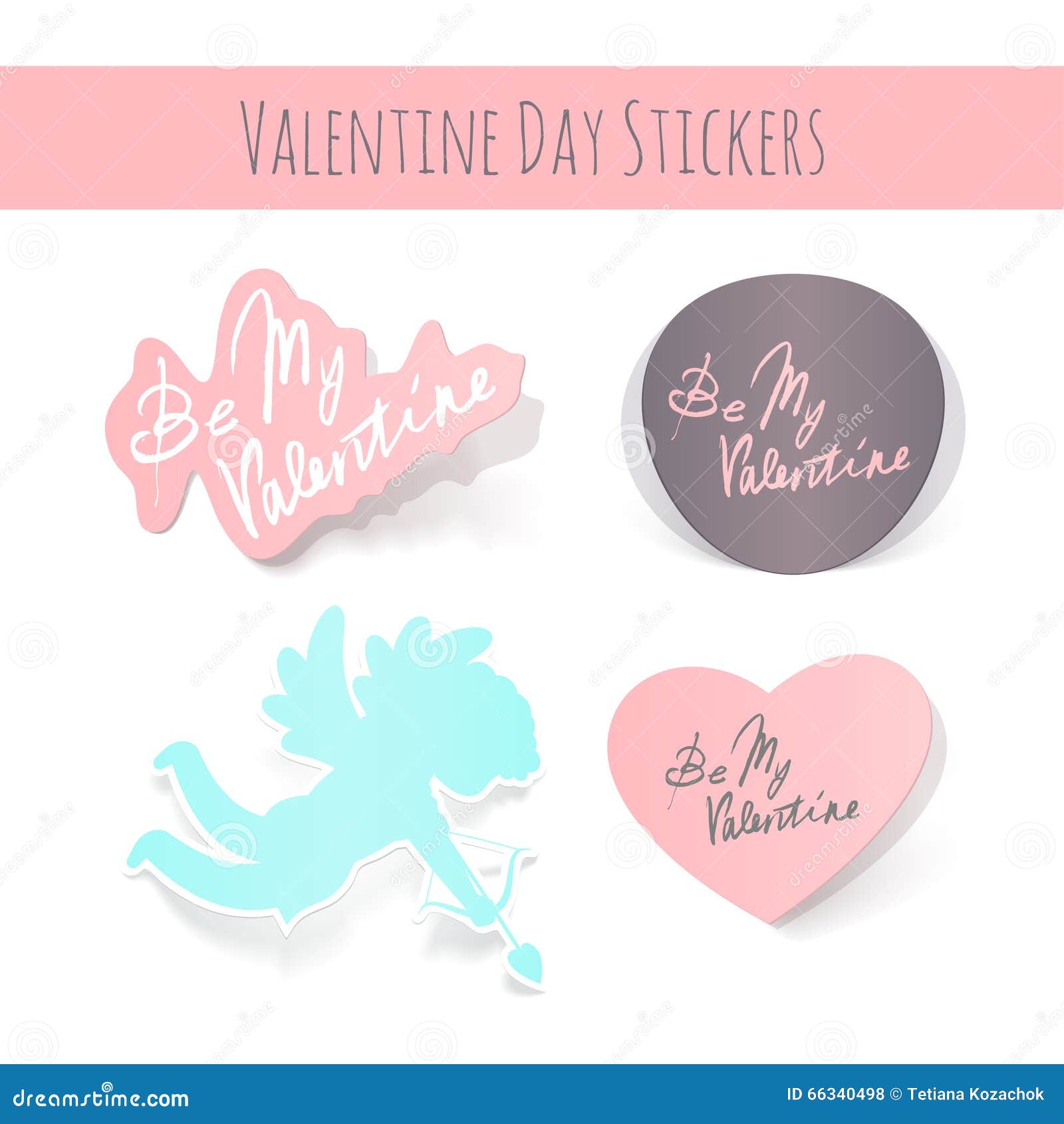 Realistic Stickers. Vector Illustration | CartoonDealer.com #15131798