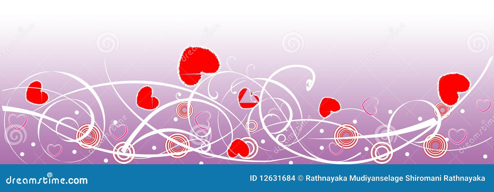 Valentine day web header stock illustration. Illustration of circle ...