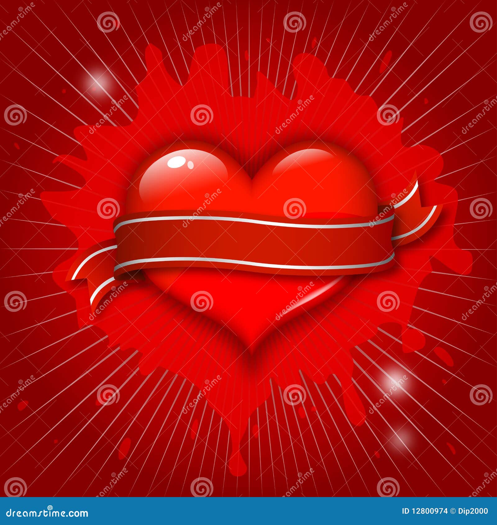 Valentine design stock vector. Illustration of decor - 12800974