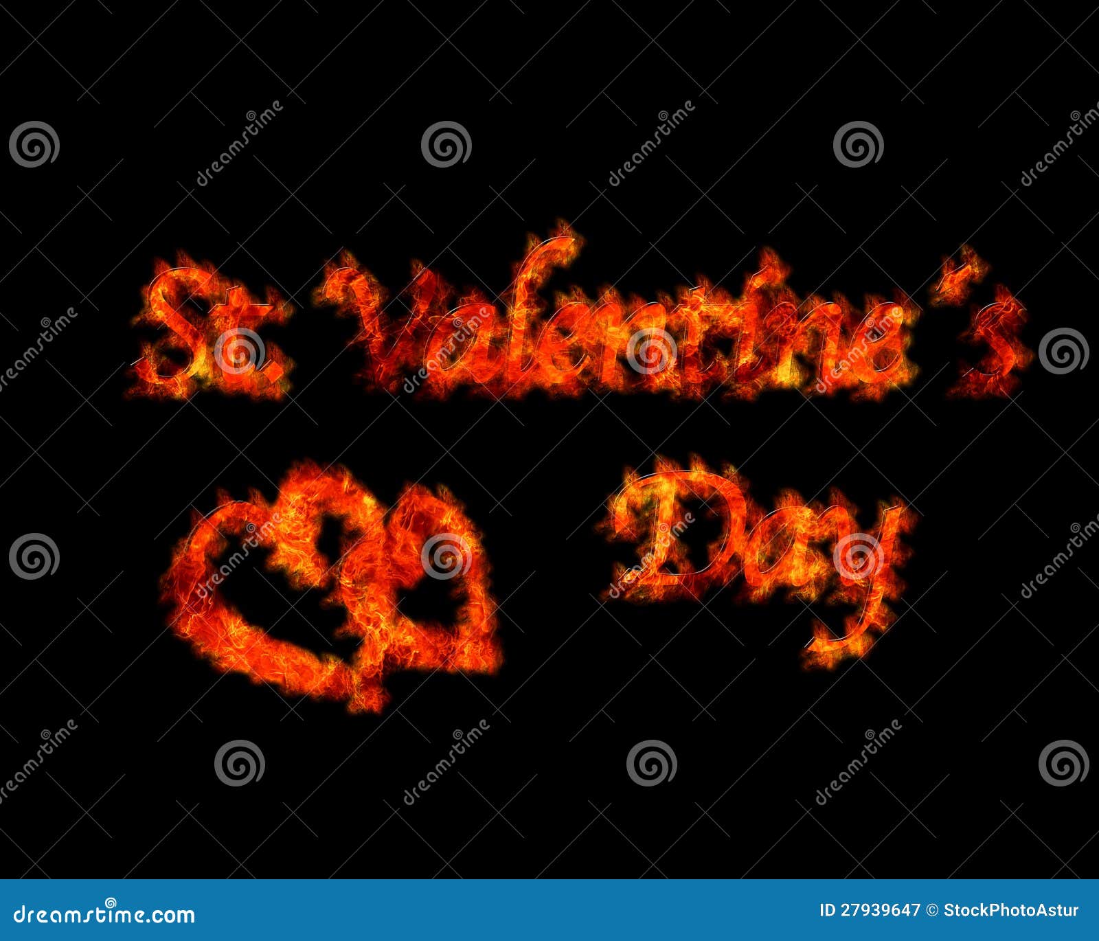 Valentine flame. stock image. Image of ignite, color - 27939647