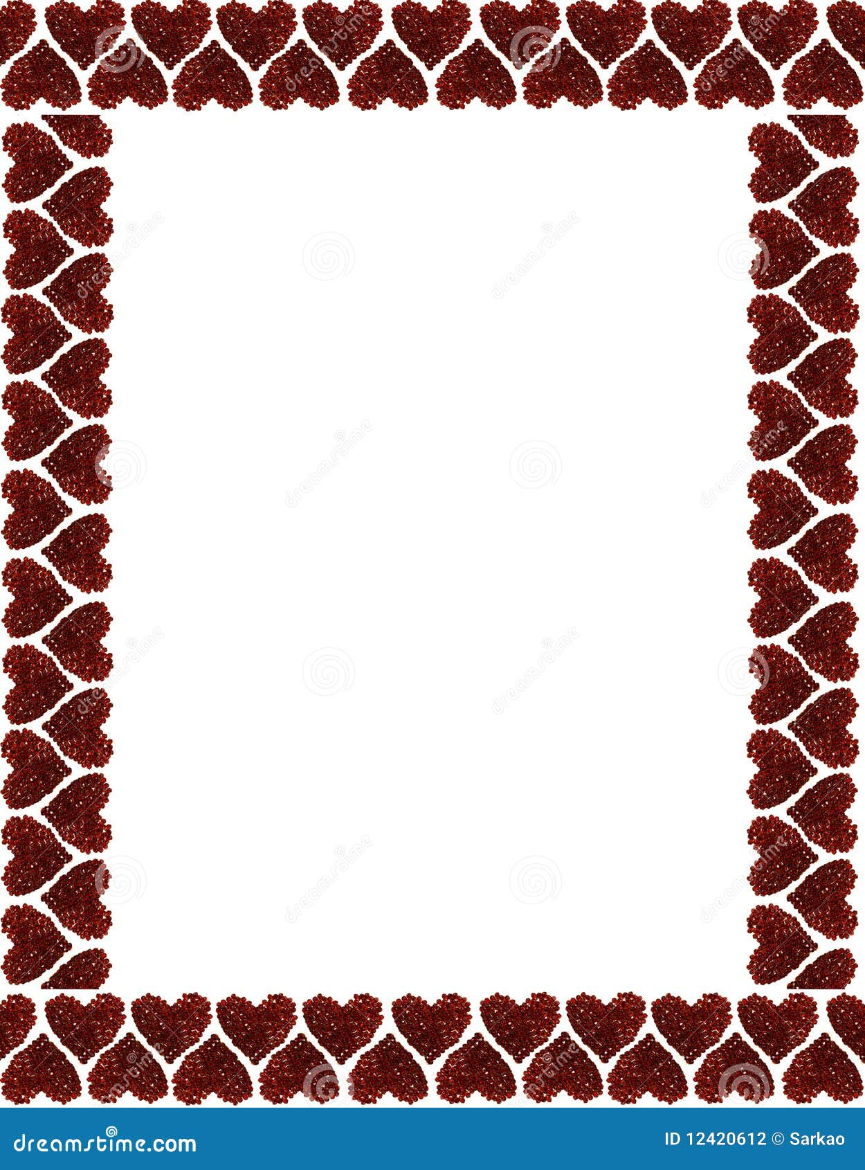 Valentine frame stock photo. Image of february, valentine - 12420612