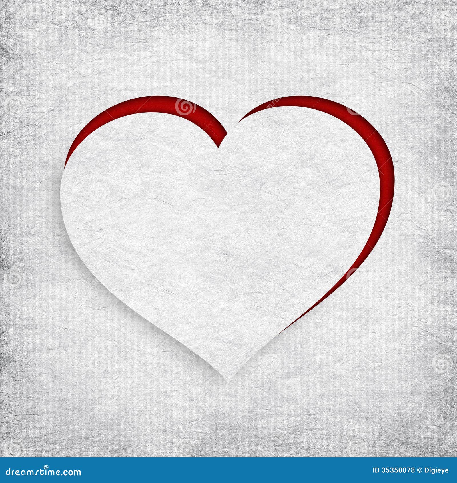 Heart Background Template