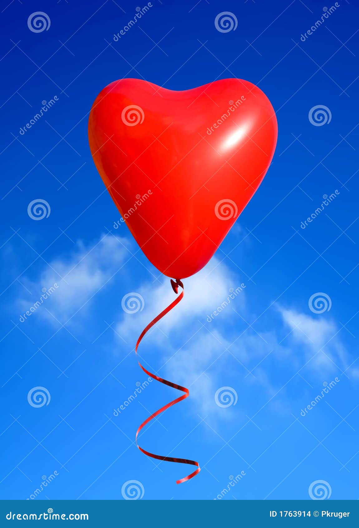Valentine heart balloon stock photo. Image of sphere, hand - 1763914
