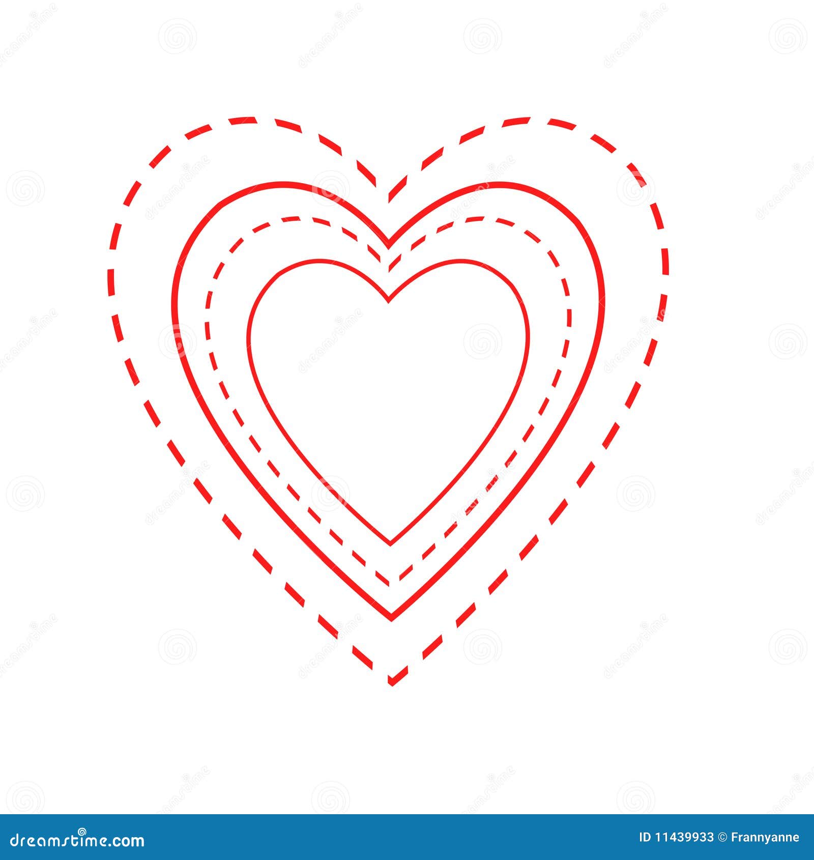 Valentine Heart Outline Images
