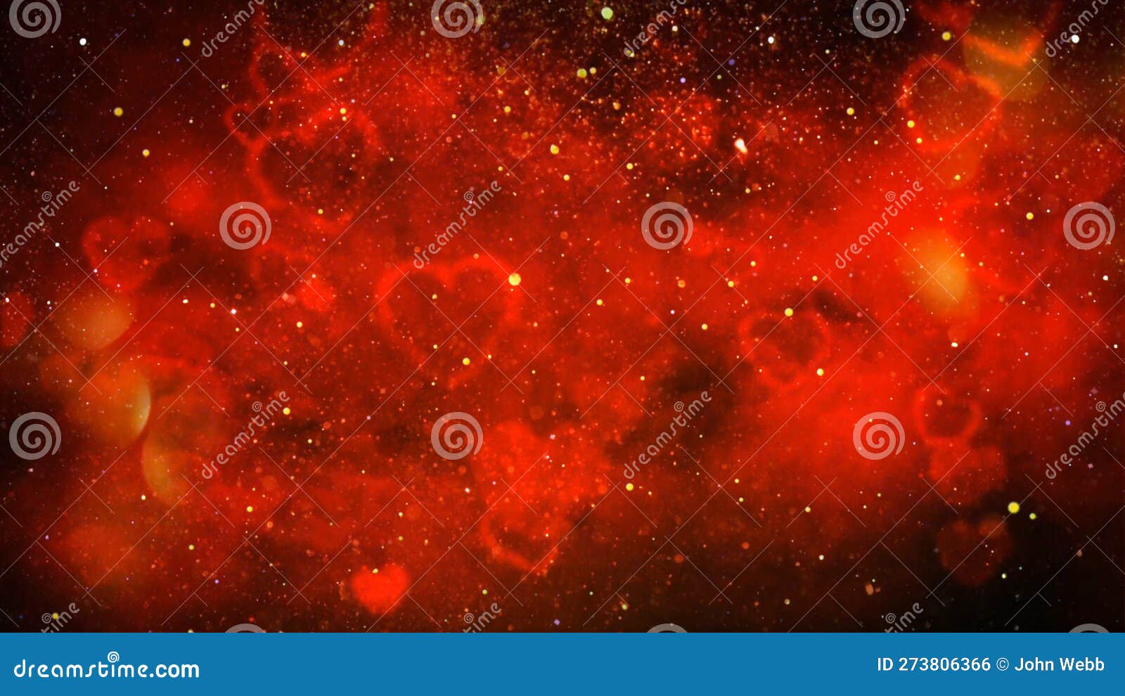Valentine Hearts Sparkling Red Background Stock Photo - Image of circle ...