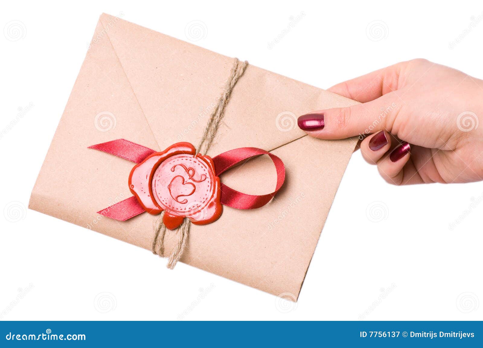 Valentine letter stock image. Image of receive, post, mail - 7756137