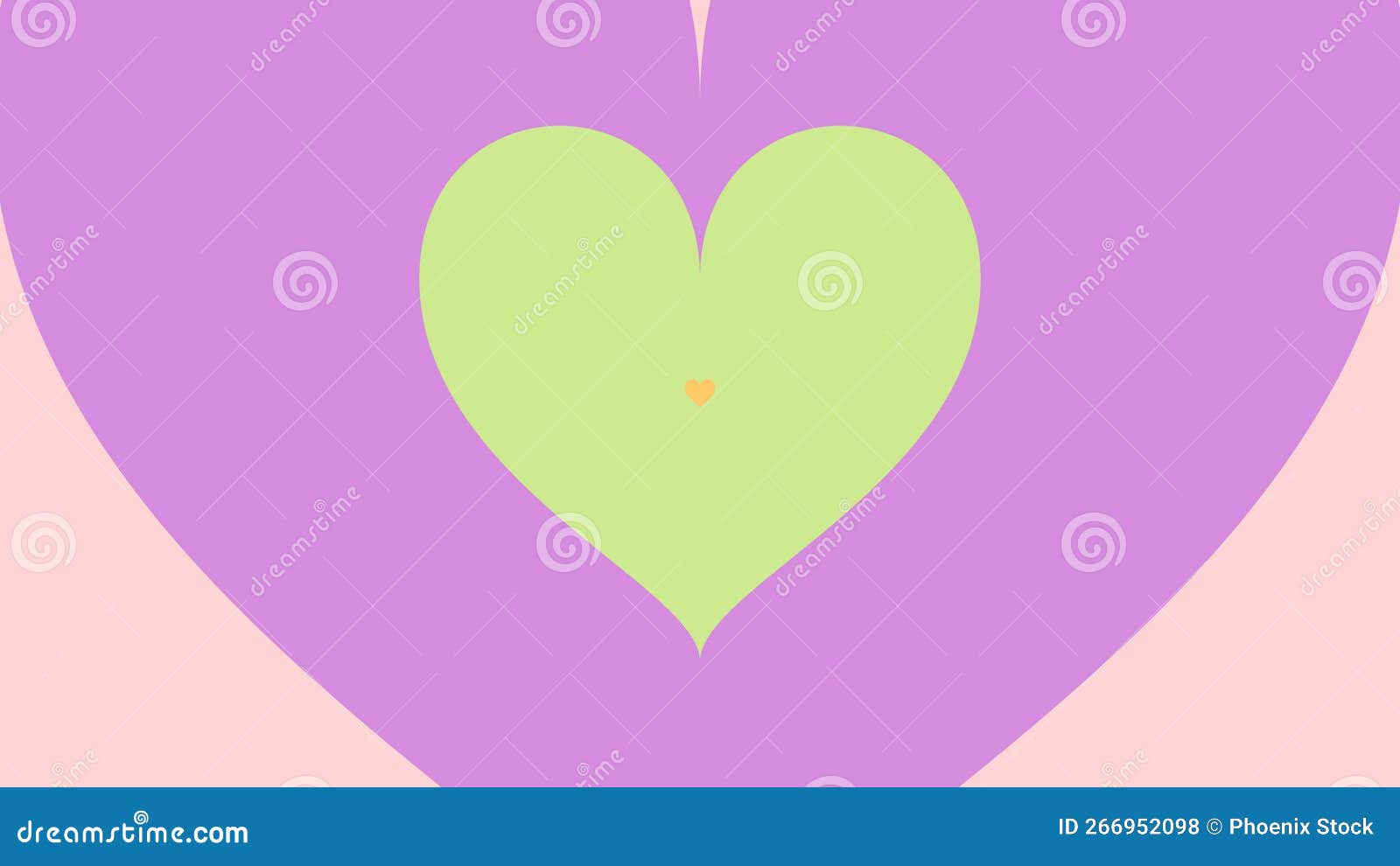Valentine Love Heart Infinite Heart Transition Element Background ...