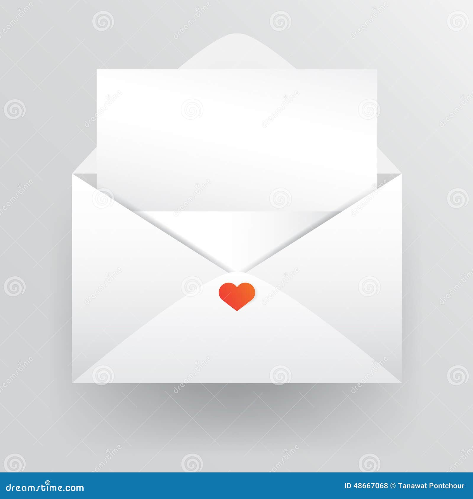 Valentine Love mail stock vector. Illustration of design - 48667068