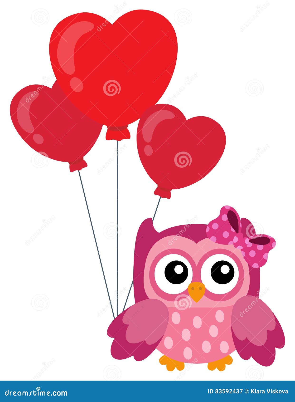 Valentine Owl Topic Image 4 Stock Vector - Illustration of season ...