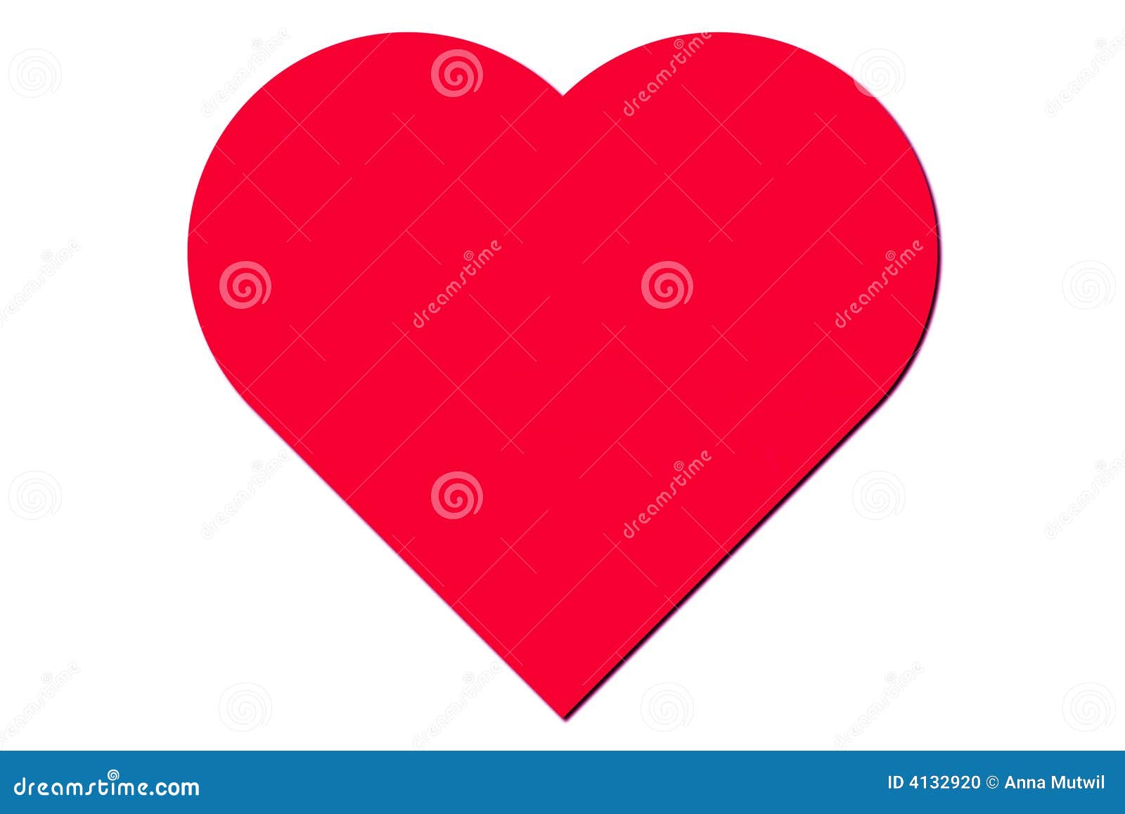 Valentine red heart stock illustration. Illustration of celebrate - 4132920