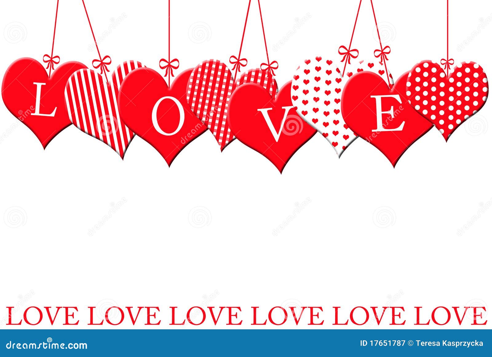 Valentine`s border stock illustration. Illustration of text - 17651787