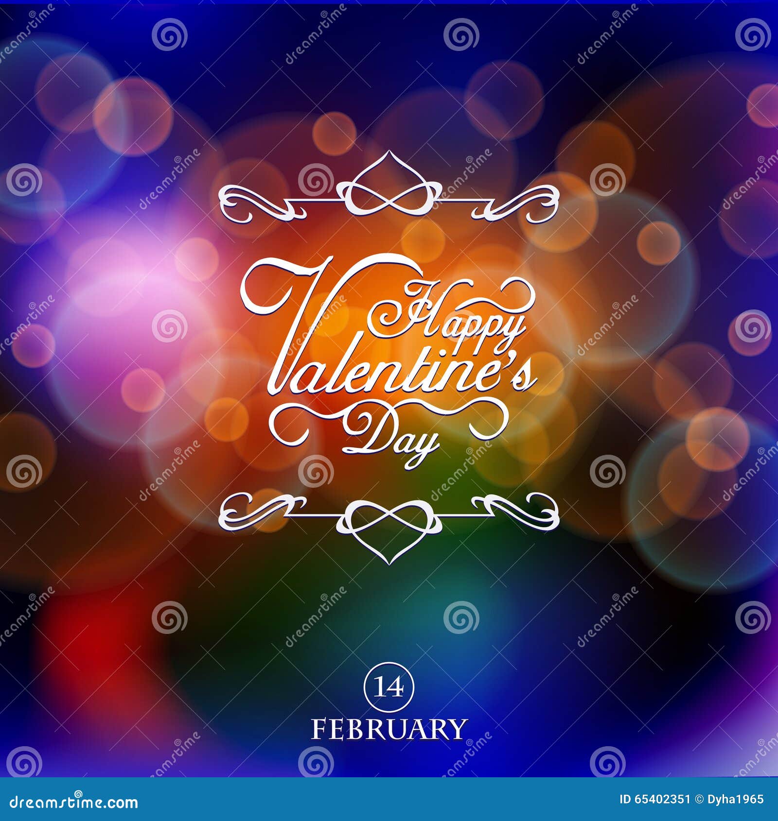 Valentine s card blue stock vector. Illustration of patterns - 65402351