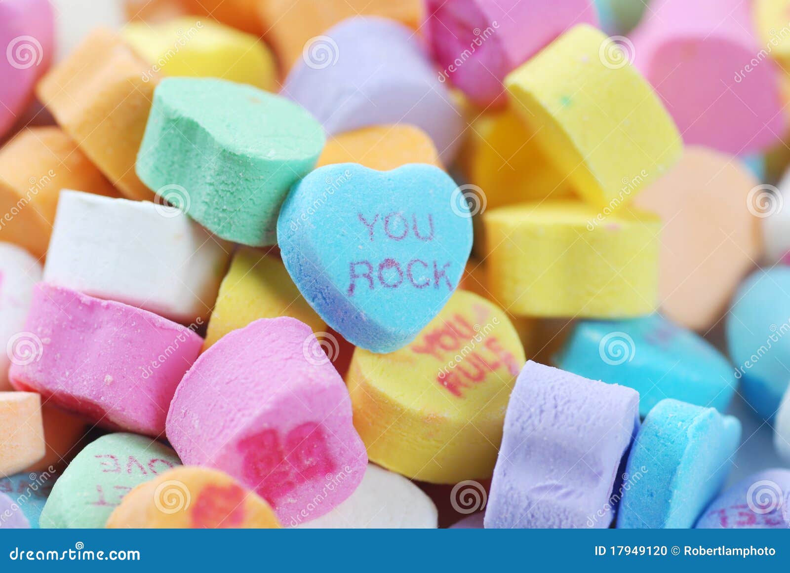Valentine's Day Candies And Letters Stock Photo - Image: 17949120