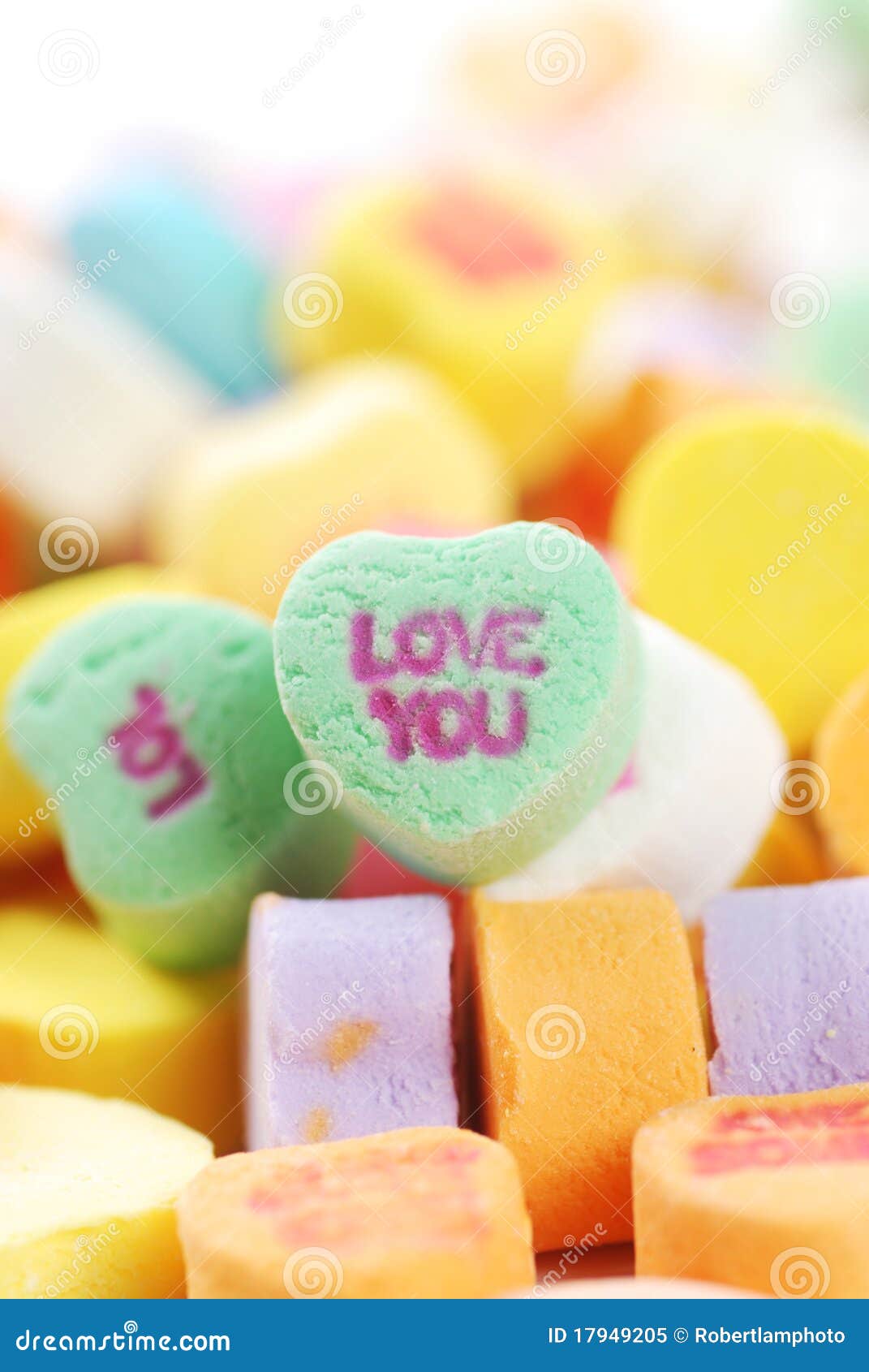 Valentine S Day Candies and Letters Stock Image - Image of lovers, draw ...