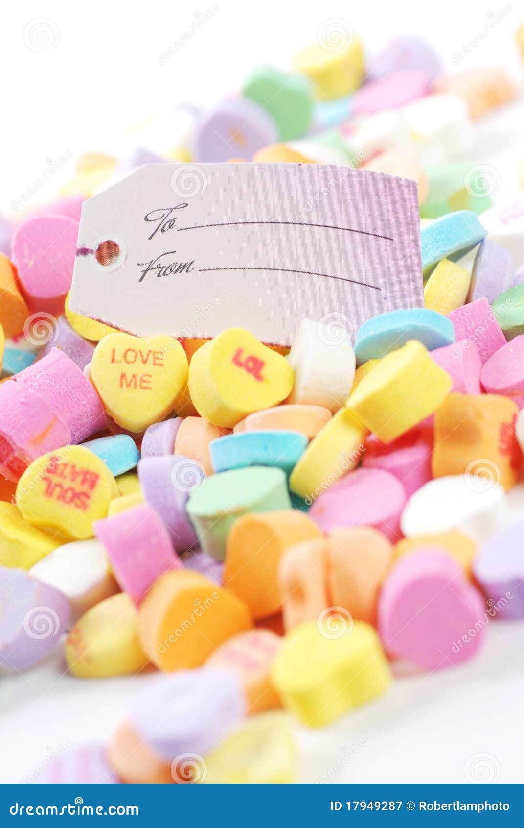Valentine S Day Candies and Letters Stock Image - Image of cute, love ...
