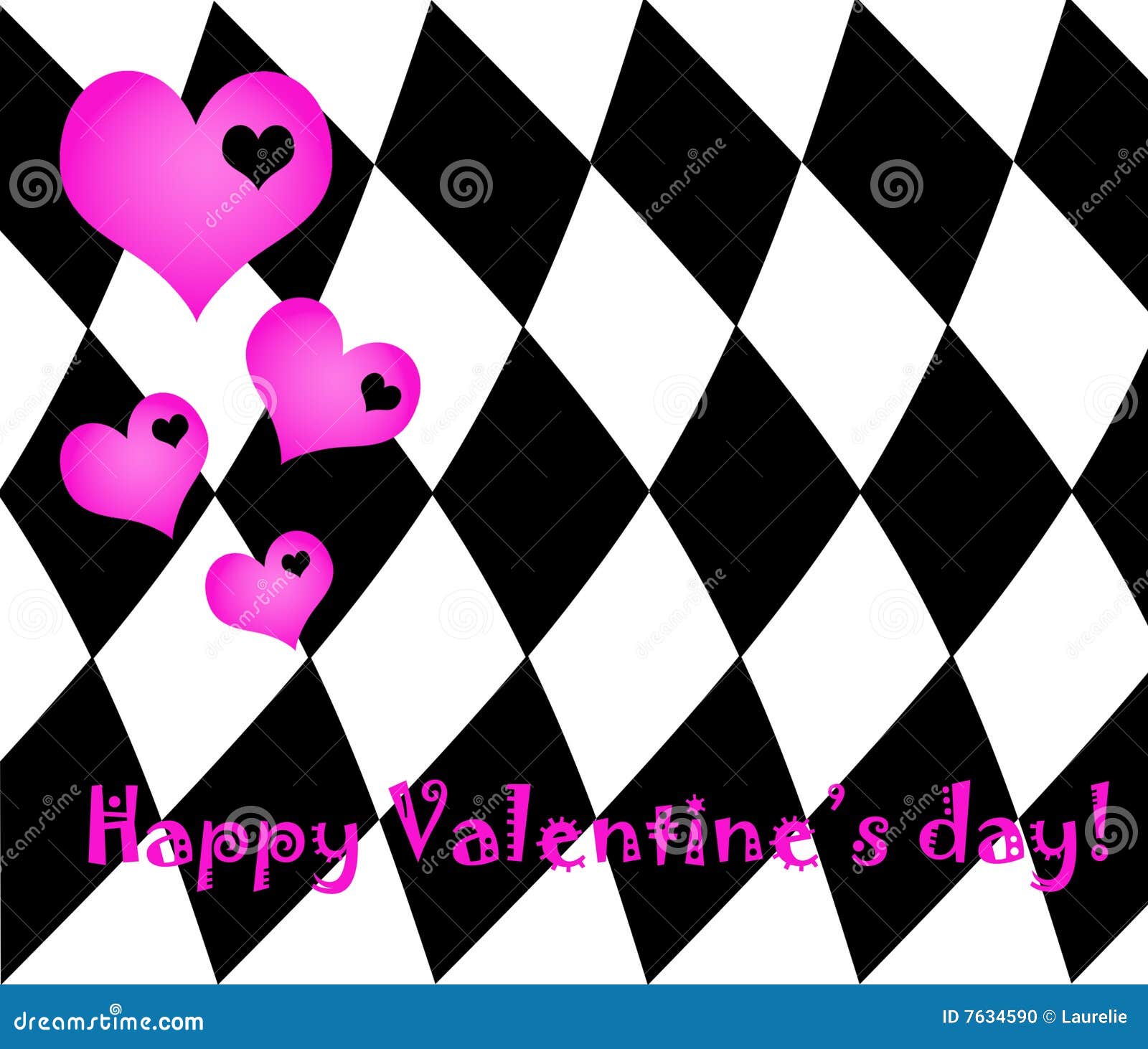 Valentine s day emo card. stock illustration. Illustration of ...