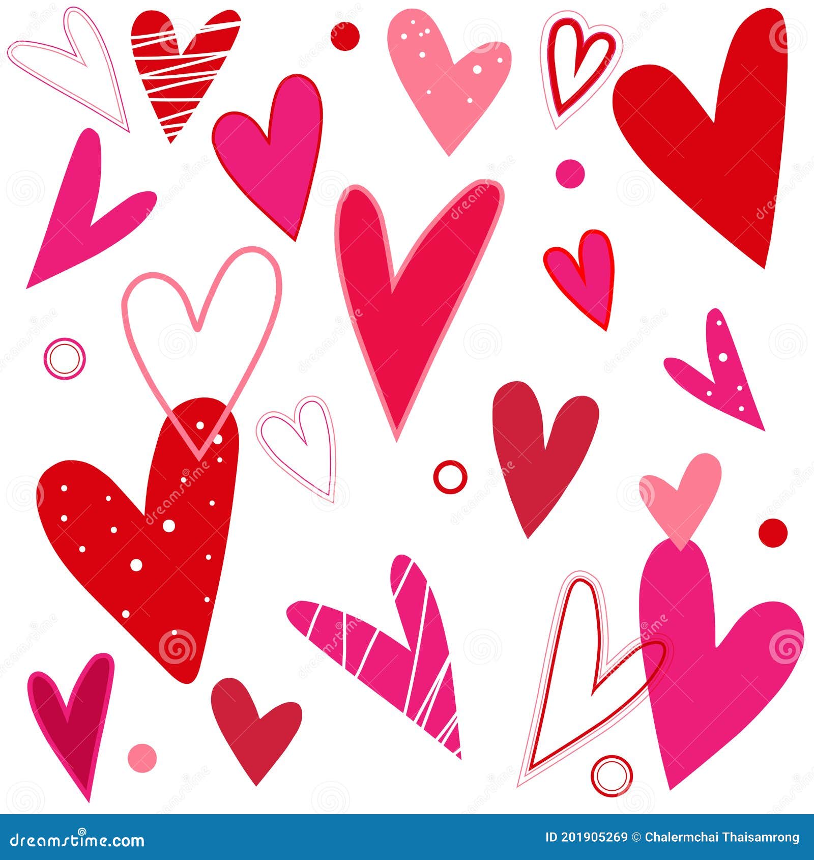 Valentine`s Day,Heart Shape on a White Background,Vector Stock Vector ...
