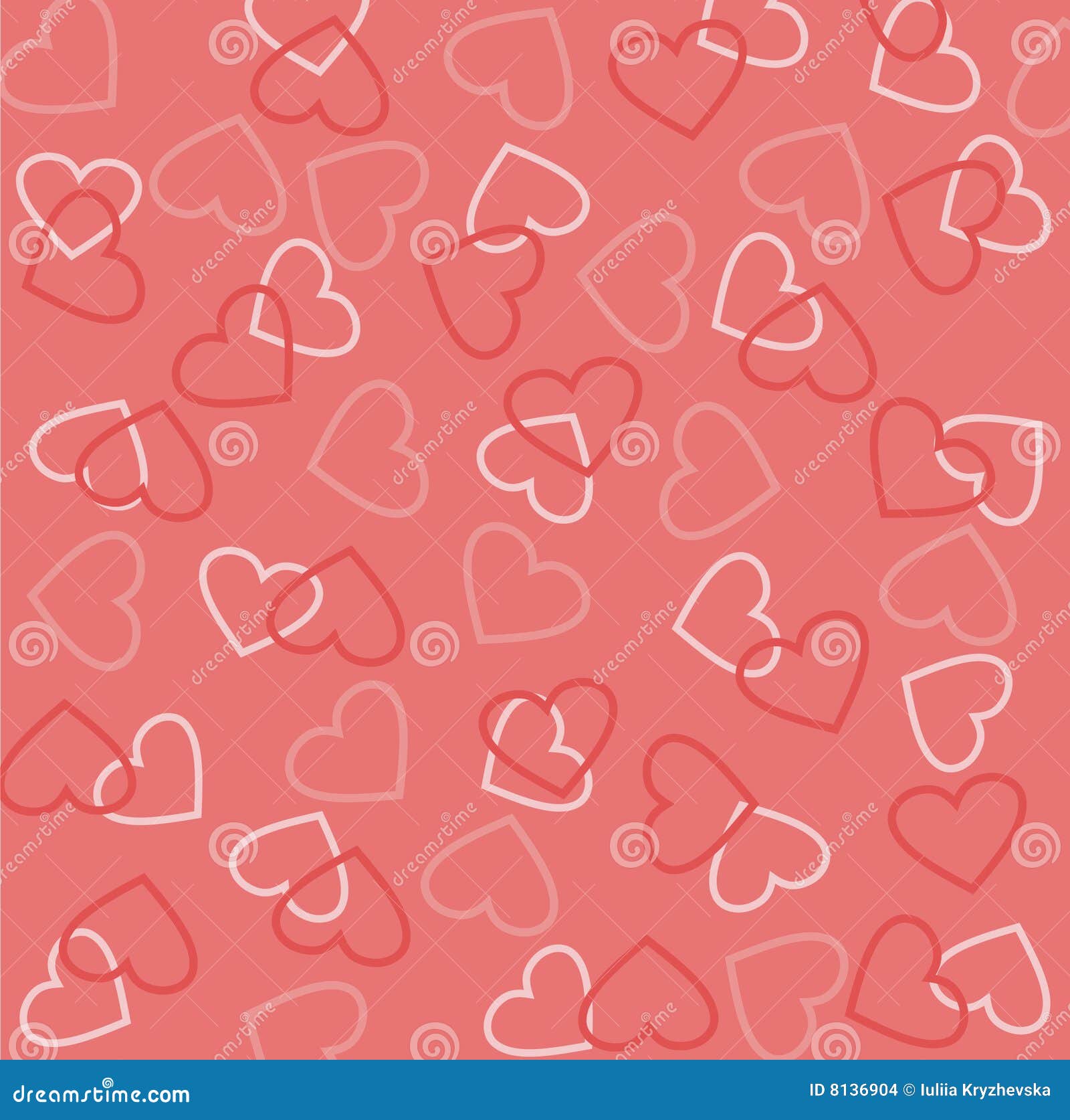 Valentine s day texture stock vector. Illustration of abstract - 8136904