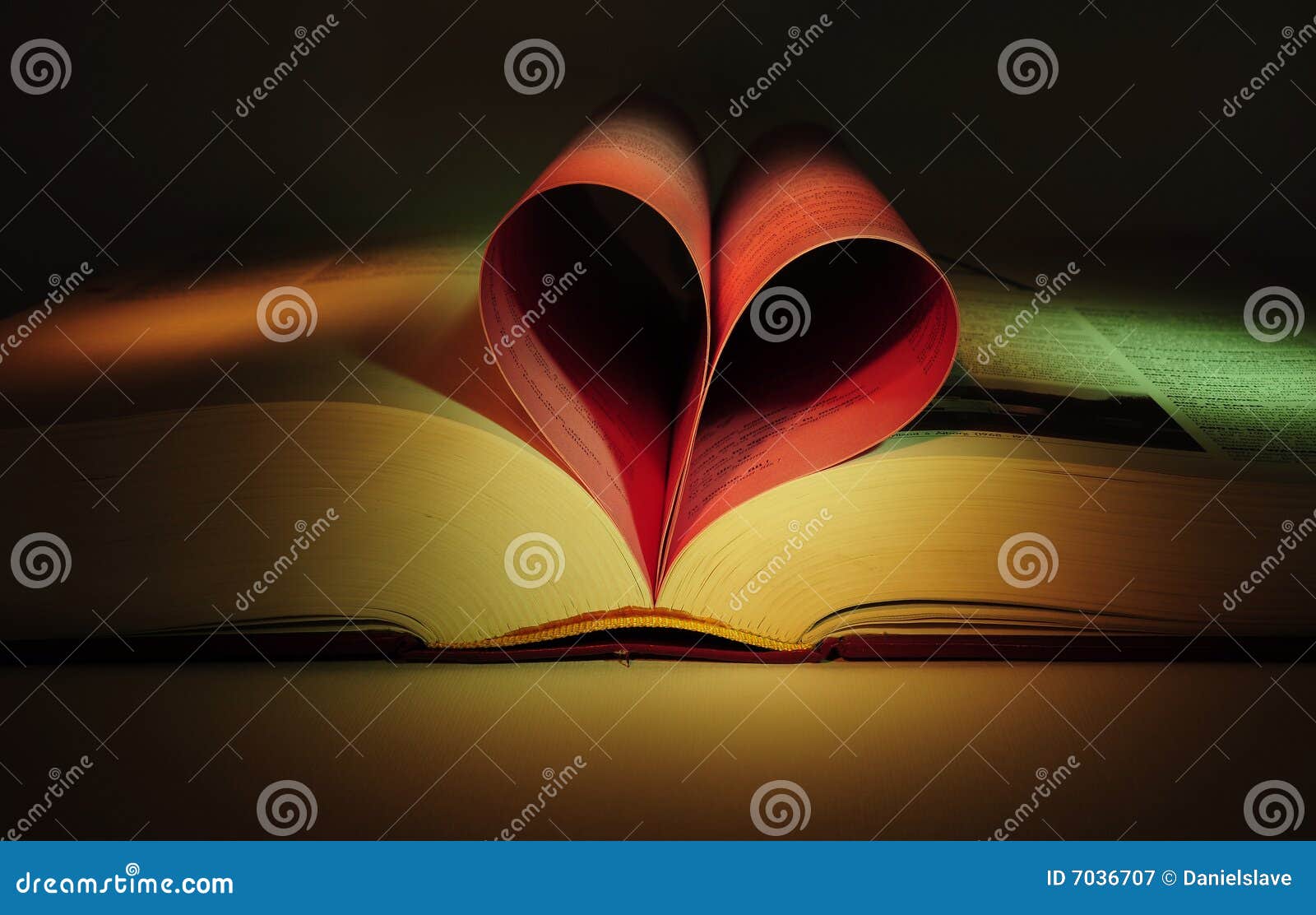 Valentine S Heart Shaped Book Stock Image - Image of ideas, couple: 7036707