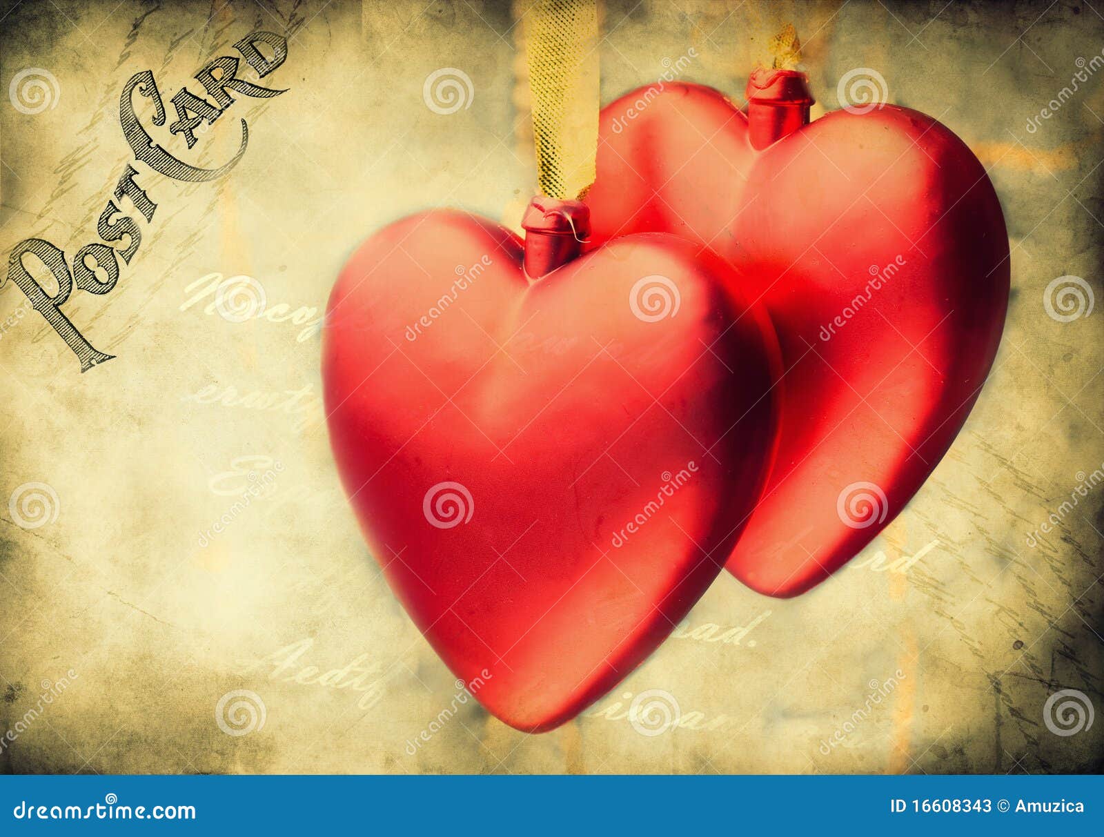 Valentine Vintage Hearts Design Stock Image - Image of heart, romantic ...