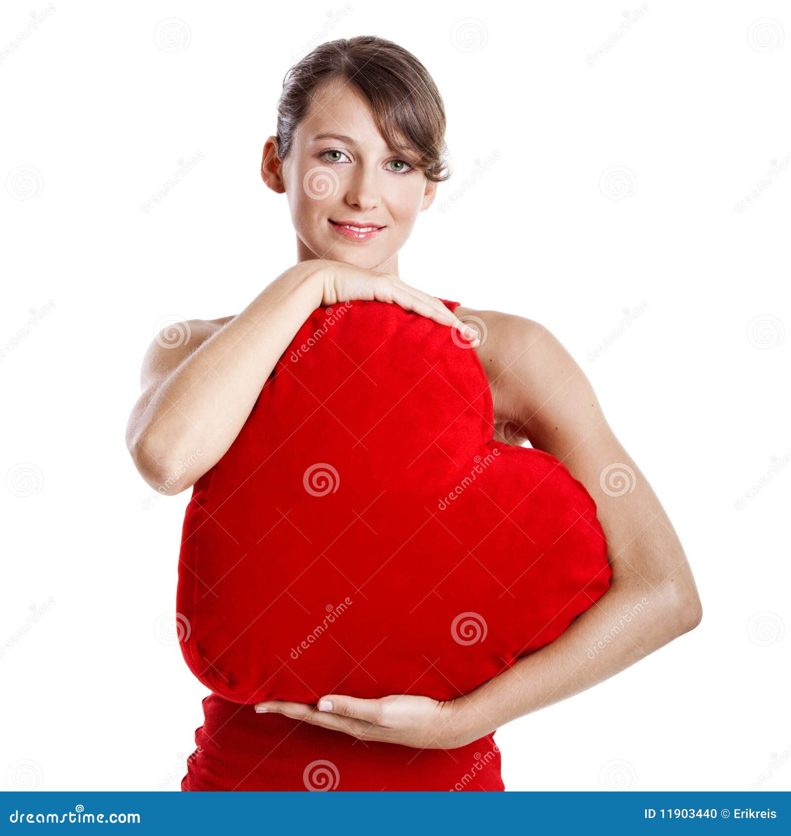 Valentine woman stock photo. Image of girl, elegant, model - 11903440