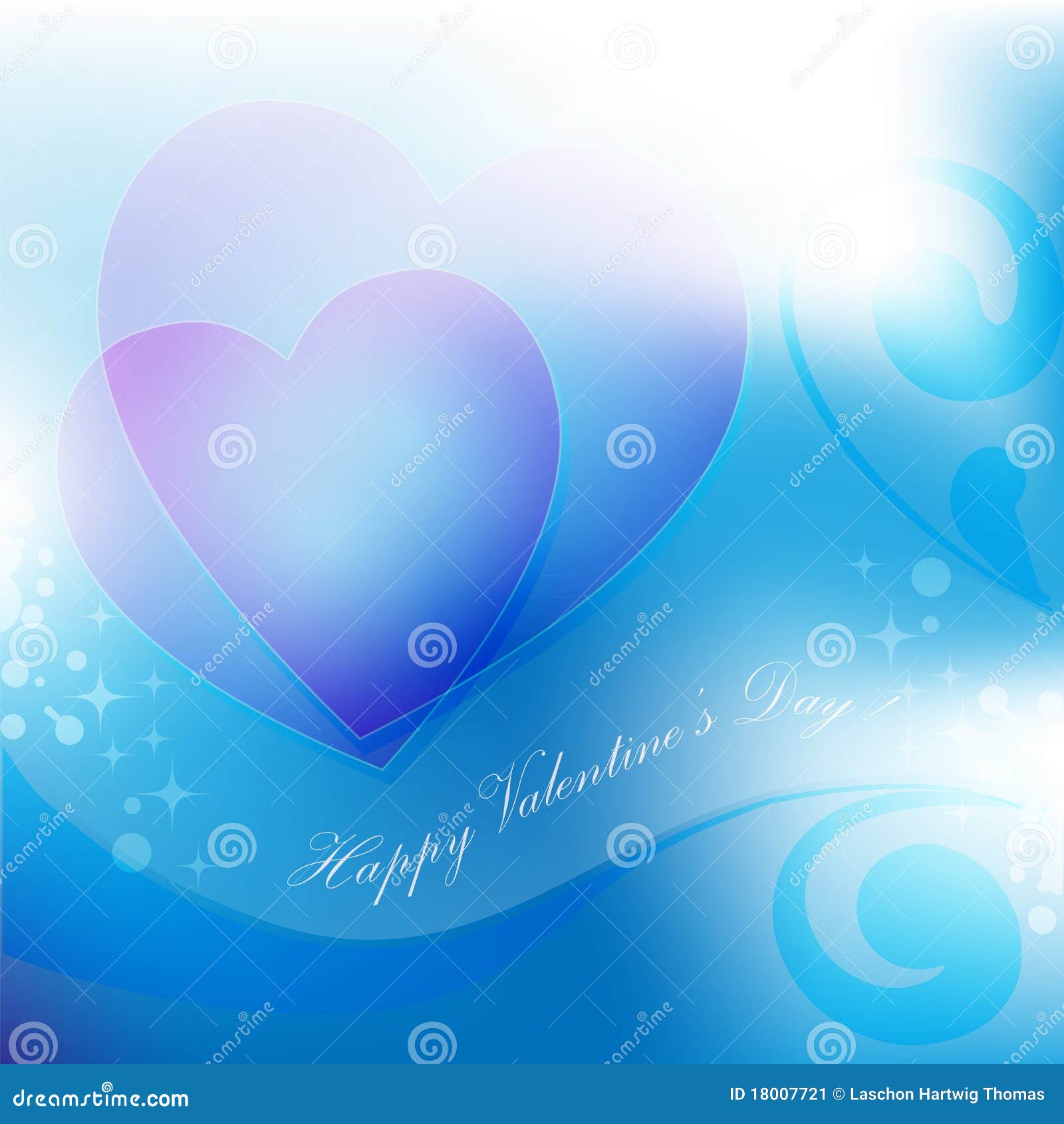 Valentines Background - Blue Stock Vector - Illustration of scalable ...