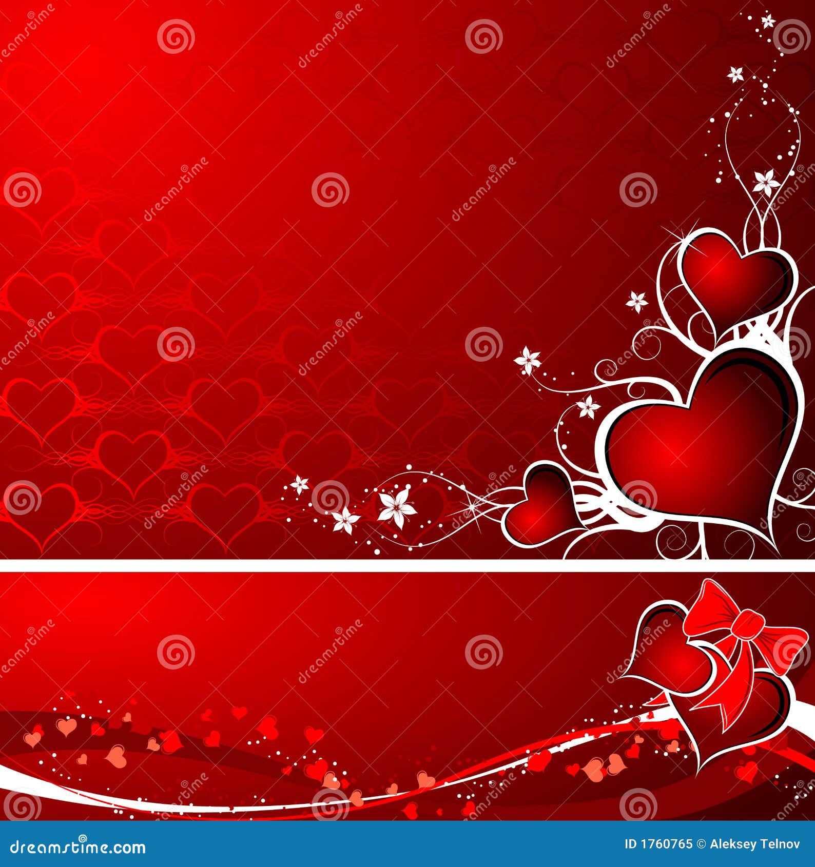 Valentines Background, Vector Stock Vector - Illustration of love ...