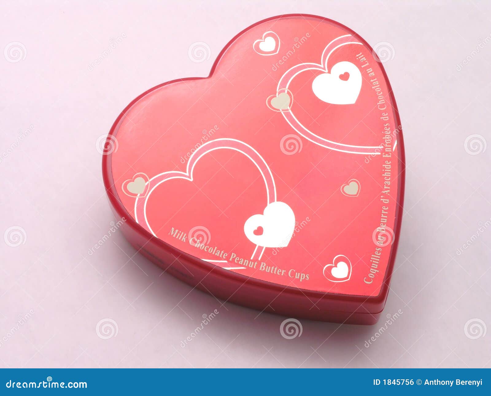 Valentines Candy Box - Hearts 1 Stock Photo - Image of present, romance ...