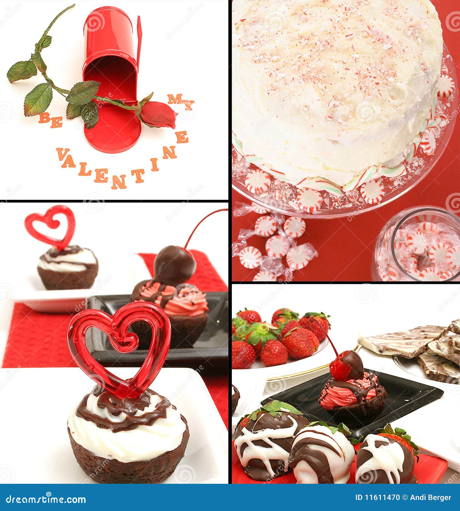 Valentines collage stock photo. Image of template, shape - 11611470