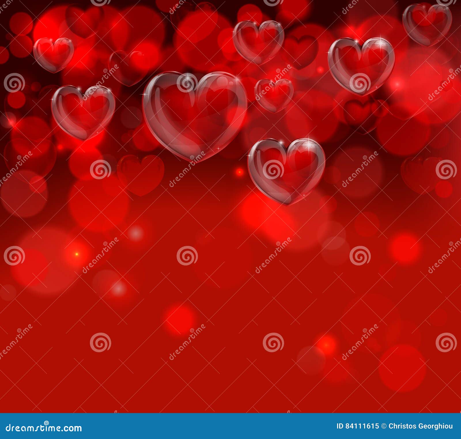 Valentines Day Background Header Stock Vector - Illustration of ground ...