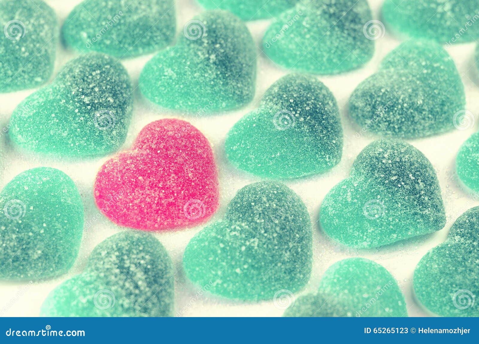 Valentines Day Heart Shaped Jelly Candies Stock Image - Image of chewy ...